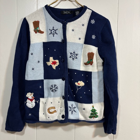 Crystal-Kobe | Sweaters | Vintage Texas Christmas Sweater | Poshmark